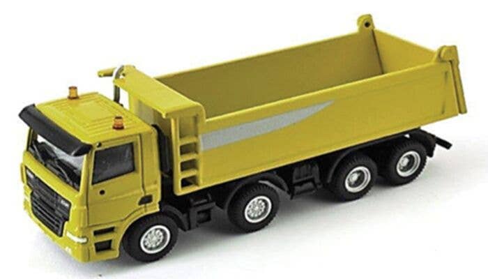 Herpa - DAF CF Dump Truck - Assembled - Yellow, Black - 326-6495