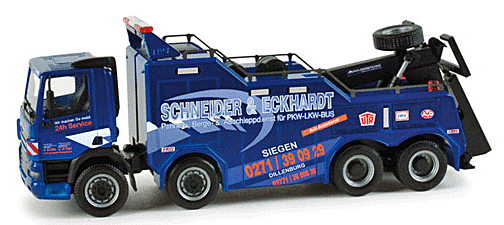 Herpa - DAF Empl Wrecker - Schneider & Eckhardt (blue, German Lettering ...