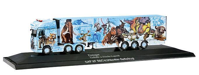 Herpa - DAF XF Tractor with Reefer Trailer - Assembled - Eisinger (Ice ...
