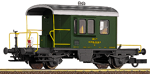 Roco - Db Caboose Era IV - SBB "Sputnik" - 625-46964