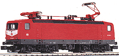 Roco - DB Electric Locomotive - Class 112 (red, black) - 625-23275