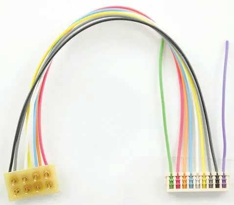 Tcs Dcc Decoder Harness E6 Harness For T Series Decoder In Proto