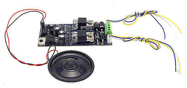 MRC - DCC Sound & Control Decoder, Multiple Chuff Types - Universal ...