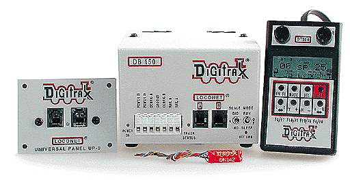 Digitrax - DCC Starter Sets - Empire Builder II Advanced Set w/DT300 Throttle, DH142 & UP3 Panel ...