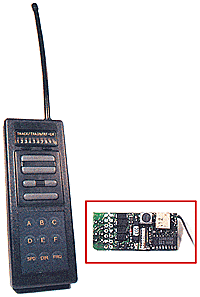 Crest - DC/HO Train Engineer Walk Around Onboard Radio Control - 227-55000