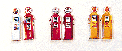 JL Innov - Deluxe Custom Gas Pump - Texaco pkg(2) - 361-514