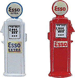 JL Innov - Deluxe Custom Gas Pumps - Painted - Esso pkg(2) - 361-587