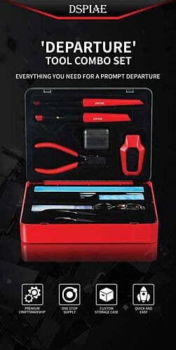 DSPIAE - Departure Tool Combo Set - Includes Sprue Cutter, Hobby Knife ...