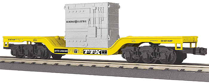MTH - Depressed-Center Flatcar w/Transformer Load - 3-Rail - Ready to ...