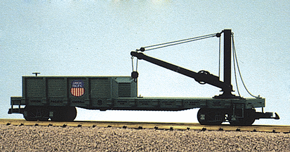 USA - Derrick Car w/Brass Boom - Union Pacific - 748-1804