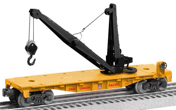 Lionel - Derrick Car w/Movable Crane Boom - 3-Rail - Ready to Run ...