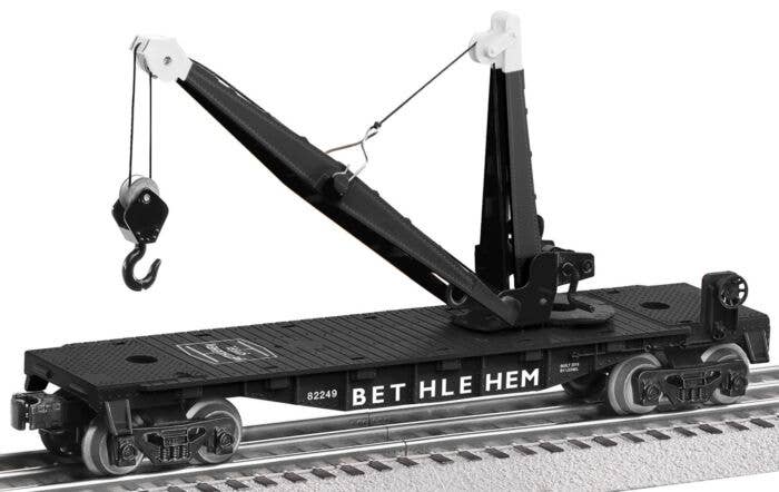 Lionel - Derrick Car w/Movable Crane Boom - 3-Rail - Ready to Run ...