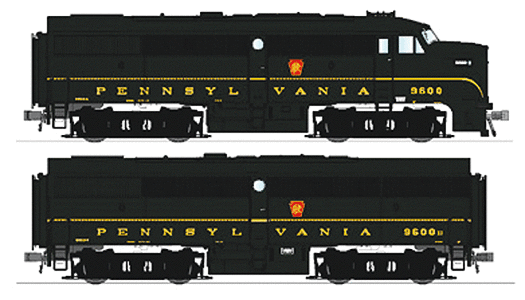PCM - Diesel Alco FA-1 - FB-1 Powered Set w/LokSound - Pennsylvania ...