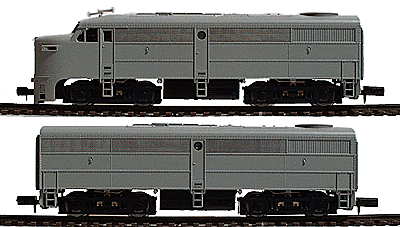 Life-Like - Diesel Alco FA-1/FB-1 Set Powered - Undecorated - 433-7431
