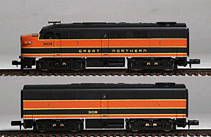 Life-Like - Diesel Alco FA-1/FB-1 Set Powered - Great Northern #310A ...