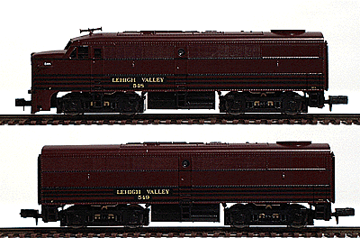 Life-Like - Diesel Alco FA-1/FB-1 Set Powered - Lehigh Valley #548/549 ...