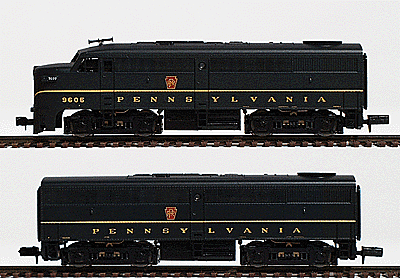 Walthers - Diesel Alco FA-1/FB-1 Set Powered - Pennsylvania #9605 ...
