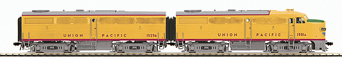 MTH - Diesel Alco FA-1/FB-1 Set - Standard DC - Union Pacific #1501A ...