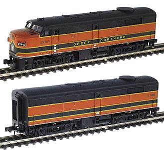 Life-Like - Diesel Alco FA2/FB2 Powered - Great Northern #279A/279B ...