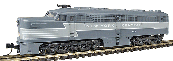 Con-Cor - Diesel ALCO PA-1 A Unit Dummy w/Light - New York Central - 223-202124