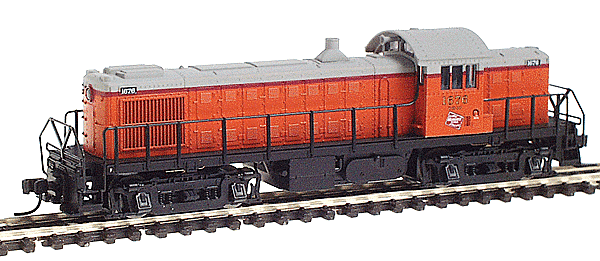 Atlas - Diesel Alco RS-1 - Powered - Milwaukee Road #1676 (gray, orange ...