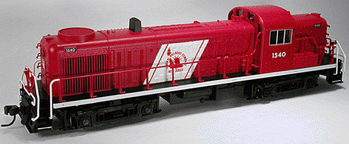 Atlas - Diesel Alco RS-3 Classic Powered - Central of New Jersey #1540 (red, white "Coast Guard ...