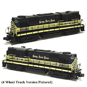 Qual Craft - Diesel Alco RS11 Powered 2-Rail 4 Wheel Truck Gold Edition ...