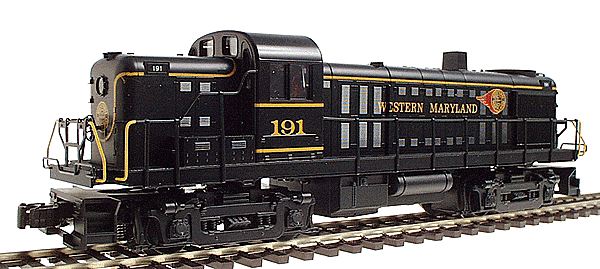 Qual Craft - Diesel Alco RS3 Powered 3-Rail w/Sound - Western Maryland - 610-55230