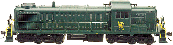 Atlas - Diesel Alco RSD-4/5 - Powered - Central of New Jersey #1601 ...