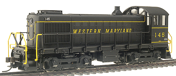 Atlas - Diesel Alco S-4 Powered - Western Maryland #145 (black, yellow ...