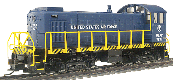 Atlas - Diesel Alco S1 - Powered - US Air Force #7277 (blue, black, yellow) - 150-8819