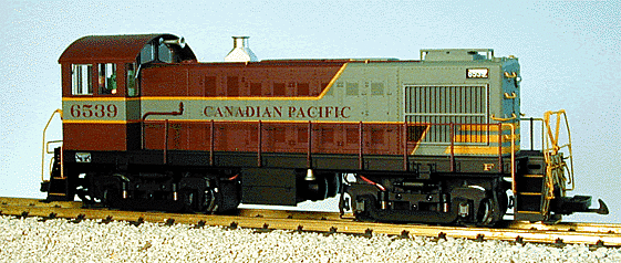 USA - Diesel ALCO S4 Switcher Powered - Canadian Pacific (red) - 748-22563