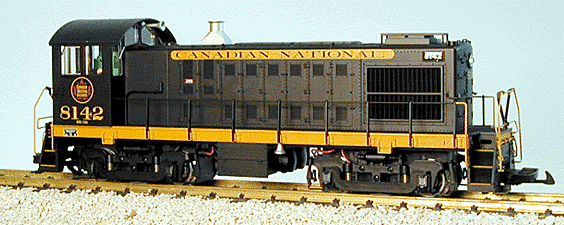 USA - Diesel ALCO S4 Switcher Powered - Canadian National (green) - 748 ...