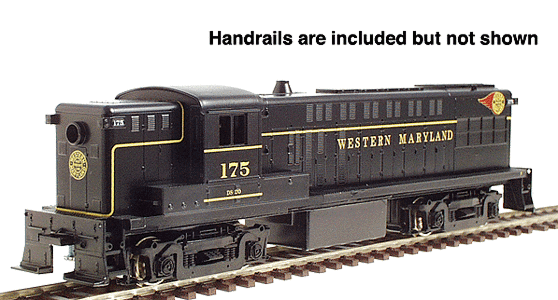 Stewart Hb - Diesel Baldwin AS-16 - Powered - Western Maryland #175 ...