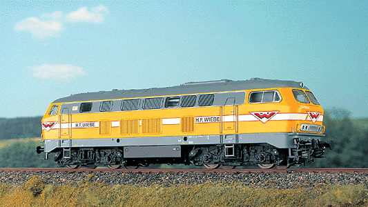 Brawa - Diesel BR 216, Era V - Wiebe - DC - 186-396