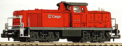Roco - Diesel BR 290 Powered Era V - DB-Cargo (red, white lettering ...