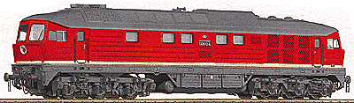 Roco - Diesel Class 132 Powered Era IV - DR (red,gray roof & bottom ...