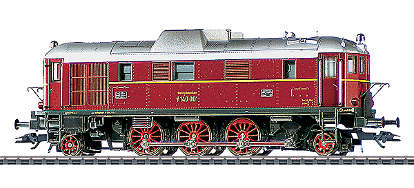 Marklin - Diesel Class V 140 001 2-6-2 Loco Powered Digital - German ...