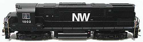 Atlas - Diesel Classic Alco C-425 Phase 1 Powered - Norfolk & Western #1002 (black, white) - 150 ...