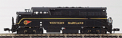 Life-Like - Diesel EMD BL2 Powered - Western Maryland #82 (Fireball) - 433-7627