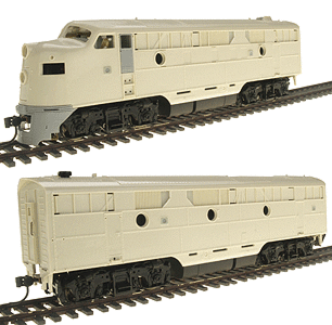 PCM - Diesel EMD F3 Phase 2a Powered A-B Set w/LokSound - Undecorated ...