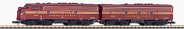 Marklin - Diesel EMD F7 A/B Unit Powered - Pennsylvania "Broadway ...