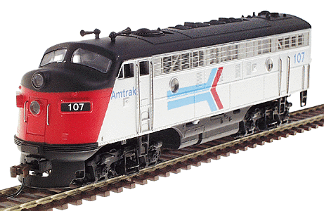 MRC - Diesel EMD F7A Powered - Decoder-Equipped w/Double Lights & Metal ...
