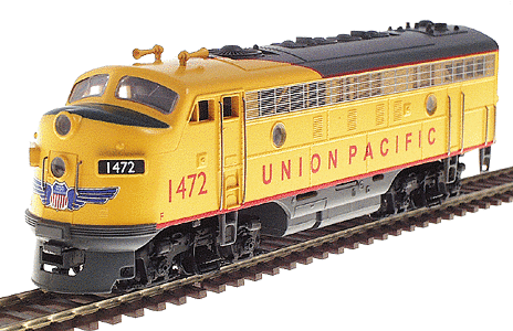 MRC - Diesel EMD F7A Powered - Standard w/Double Light & Metal Parts ...