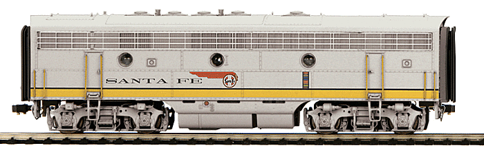 MTH - Diesel EMD F7B - Proto-Sound 3.0 & DCC Equipped - Santa Fe #345B ...