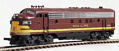 E-R Models - Diesel EMD FP7 Powered - Soo Line #500A w/Dual Headlight ...