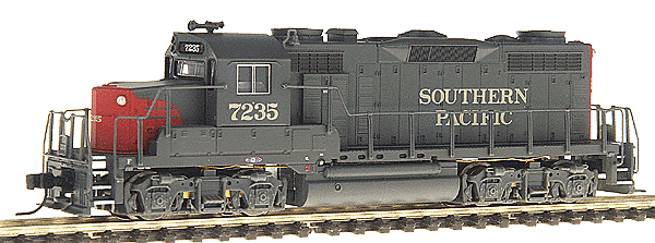 Walthers - Diesel EMD GP20 - Powered - Southern Pacific(TM) #7235 (gray, red) - 920-7796