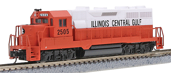 MicroTrain - Diesel EMD GP35 Powered - Illinois Central Gulf #2505 - 489-98101132