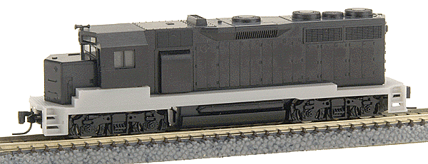 MicroTrain - Diesel EMD GP35; Powered - Undecorated - Magne-Matic(R) Couplers - 489-98101000