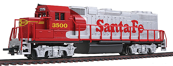 Life-Like - Diesel EMD GP38-2 - Low Nose, ATSF - 433-8294